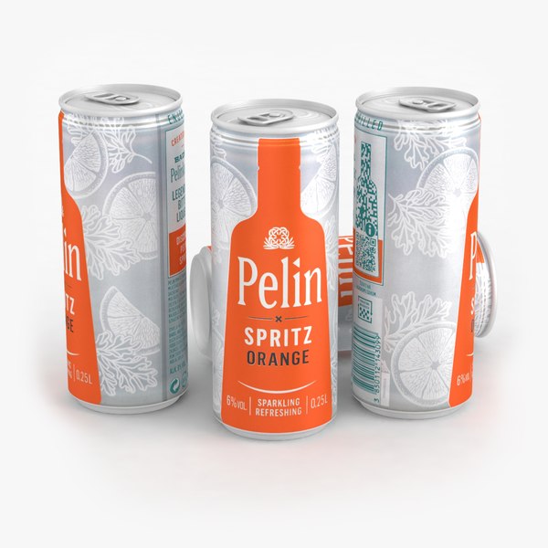 modelo 3d Alcohol Lata Pelin Spritz Naranja 250ml 2024 - TurboSquid 2253731