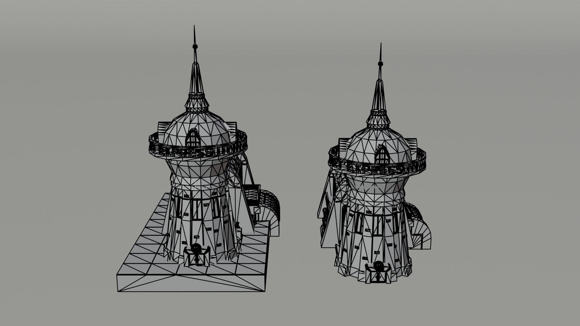 Cartoon Planet Express 3D Model - TurboSquid 1673833