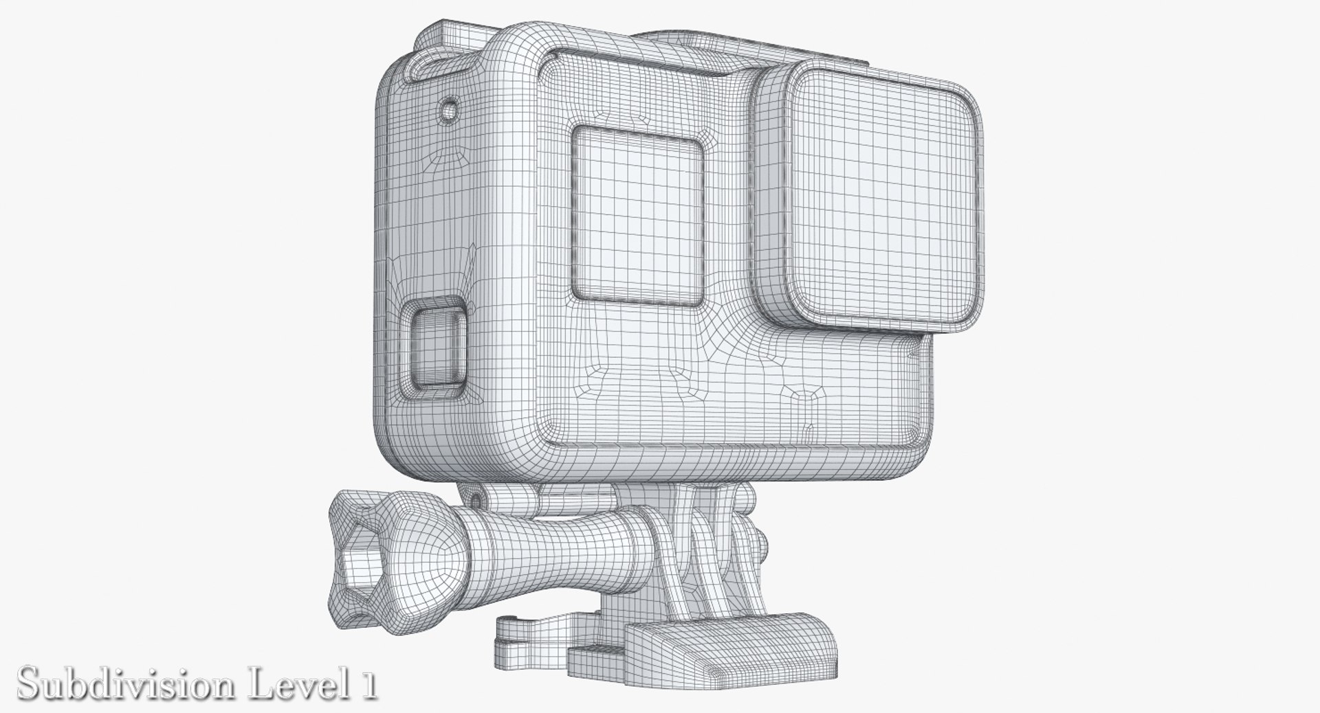 3d Model Gopro Hero 5 Frame