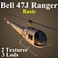 3d Ma Bell 47j Basic Helicopter