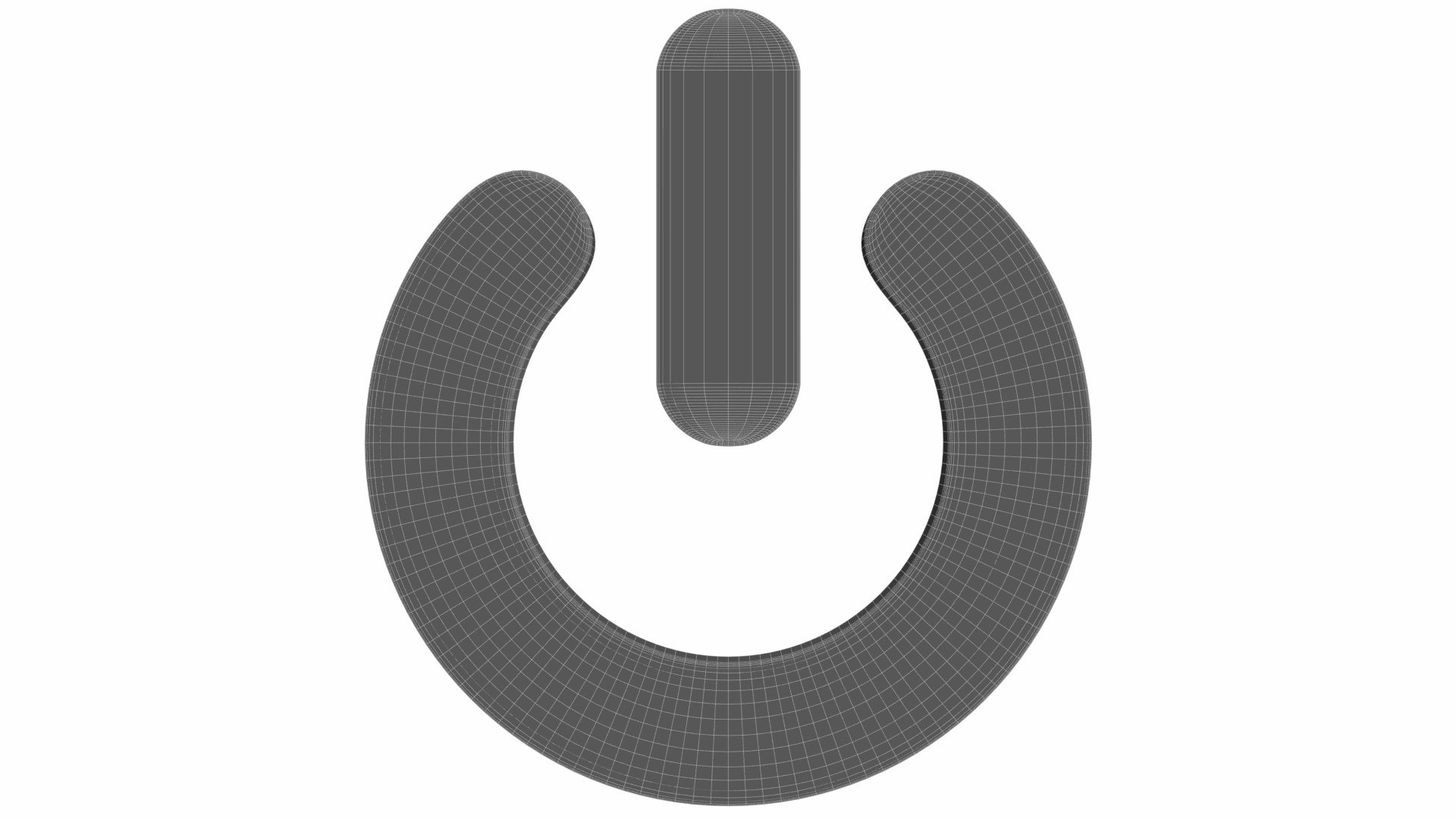 Power sign 3D - TurboSquid 1882771