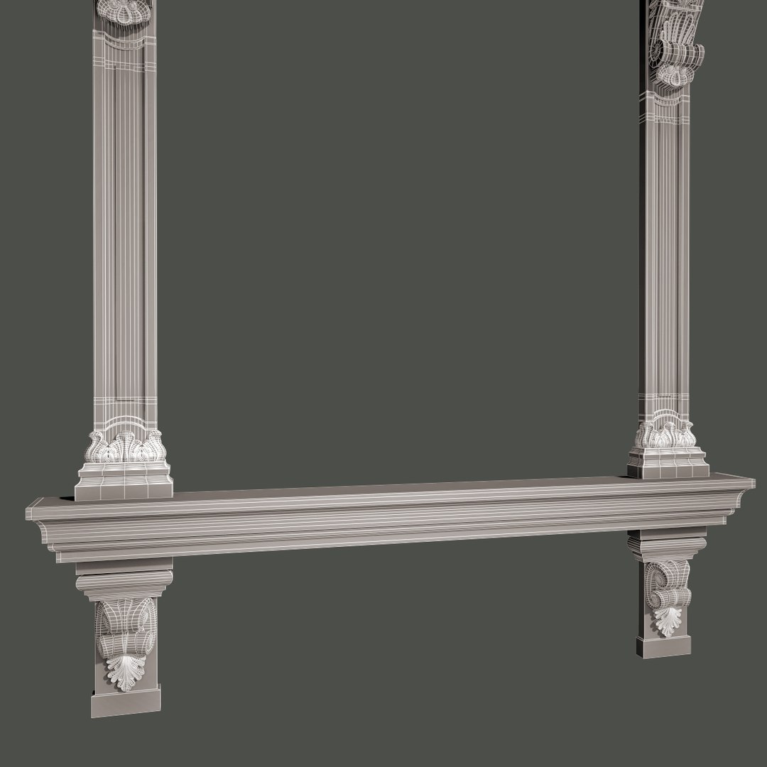 3d Model Window Frame