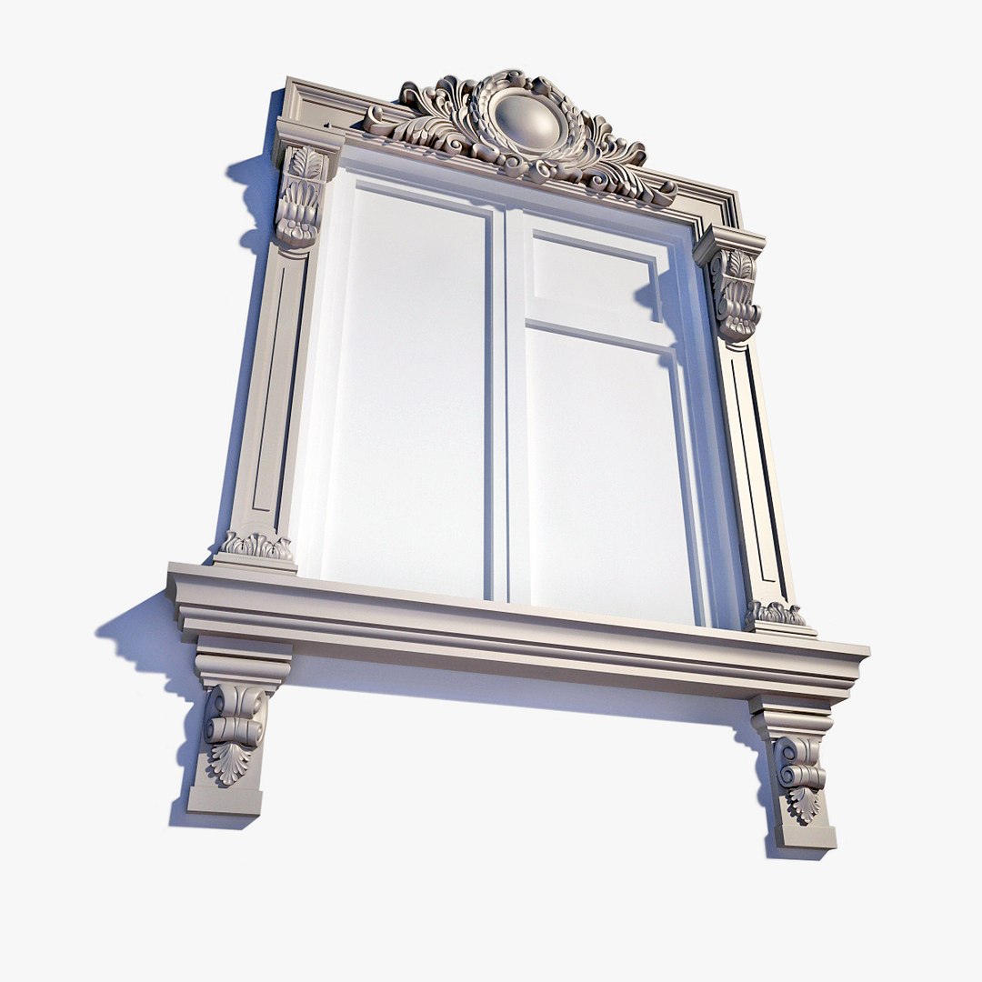 3d Model Window Frame