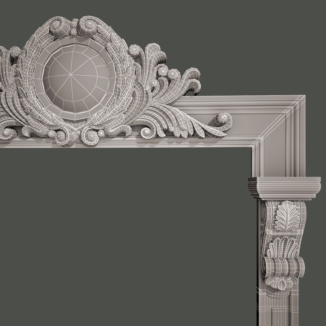 3d Model Window Frame