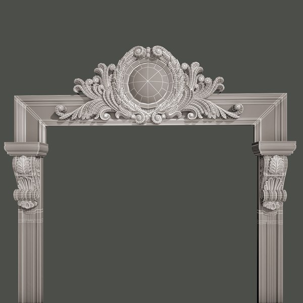 3d model window frame