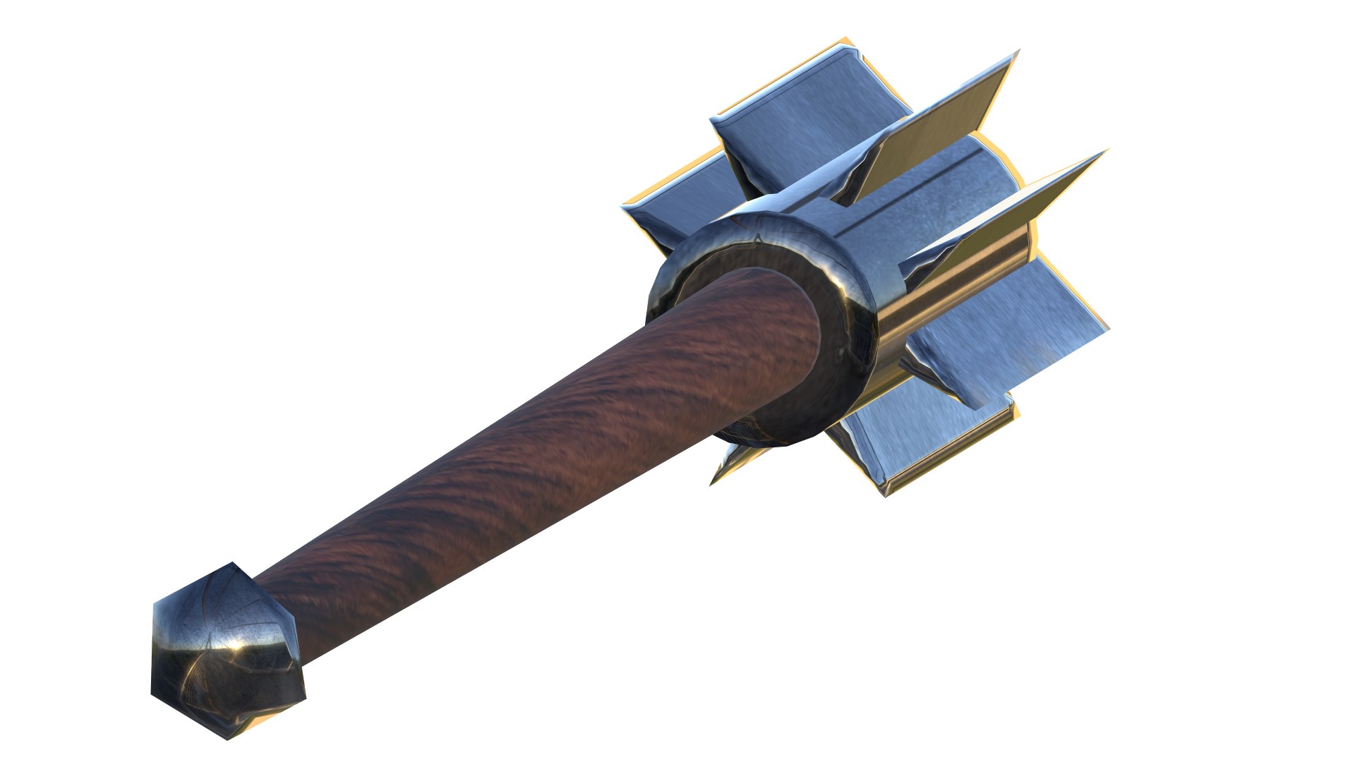 Simple Medieval Mace 3D Model - TurboSquid 2187759