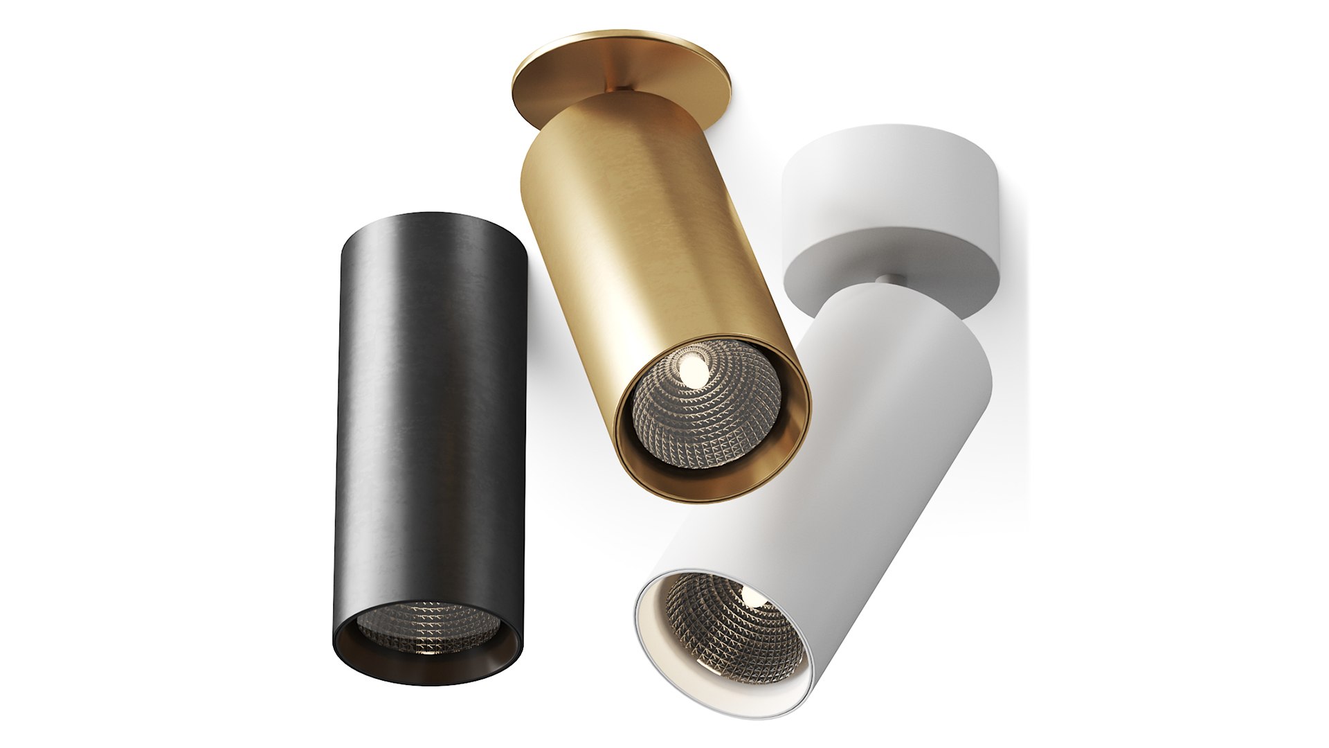 3D Victor TossB Ceiling Spot Lights - TurboSquid 2156014