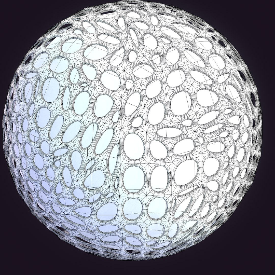 Sphere Design 3D Model - TurboSquid 1540995