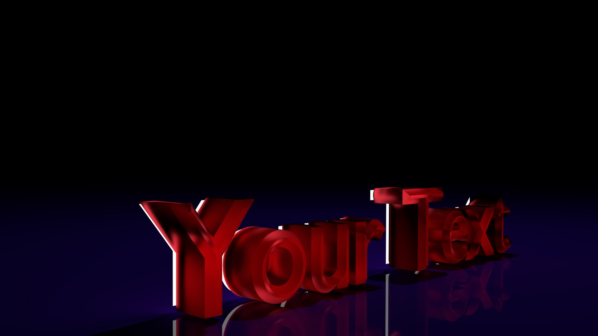 3D Custom Text 1 Model - TurboSquid 1447459