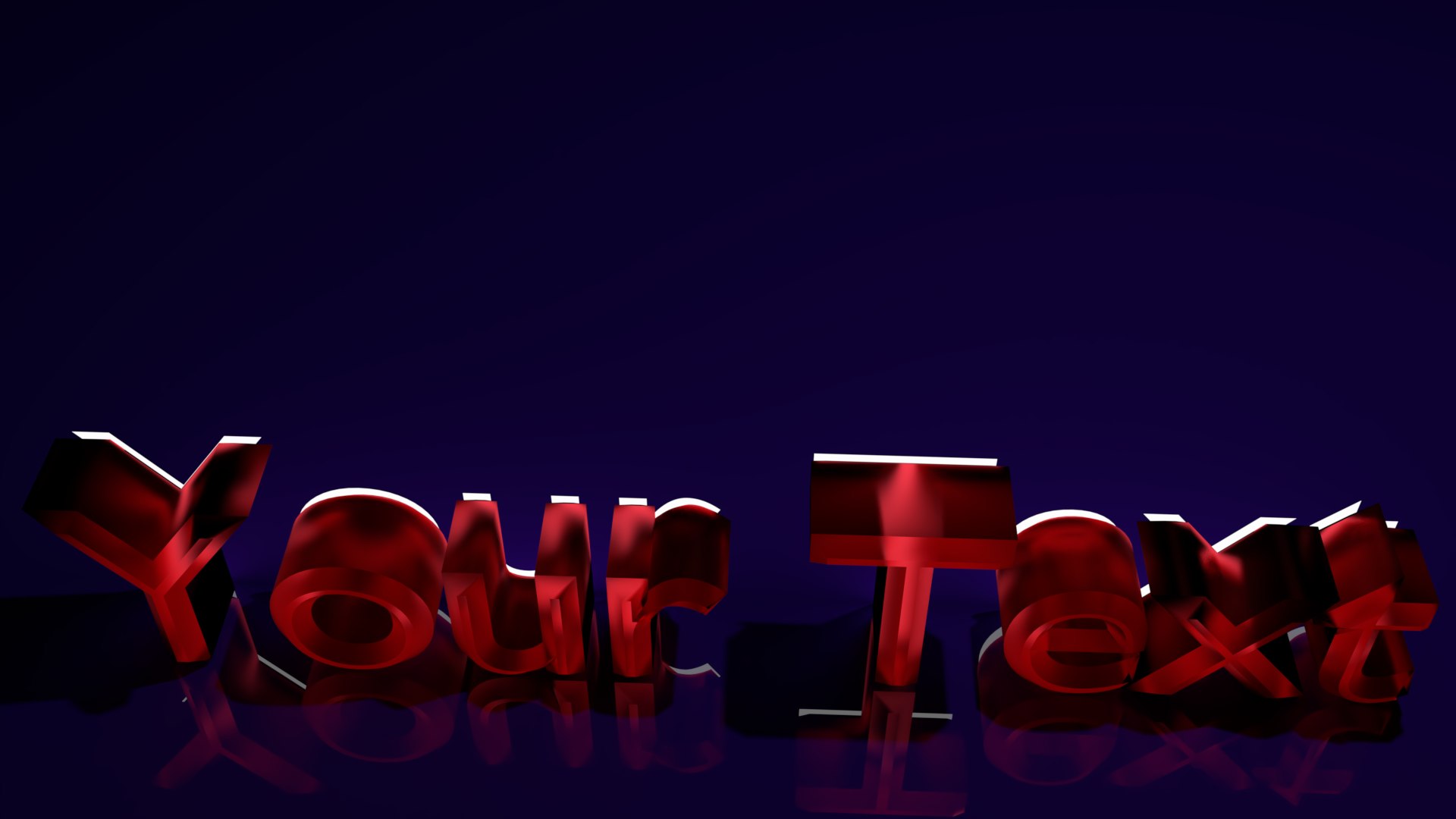 3D Custom Text 1 Model - TurboSquid 1447459