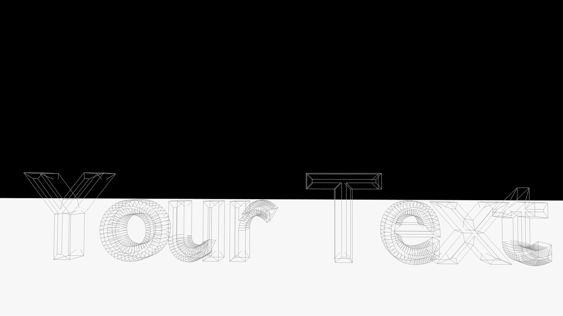 3D Custom Text 1 Model - TurboSquid 1447459