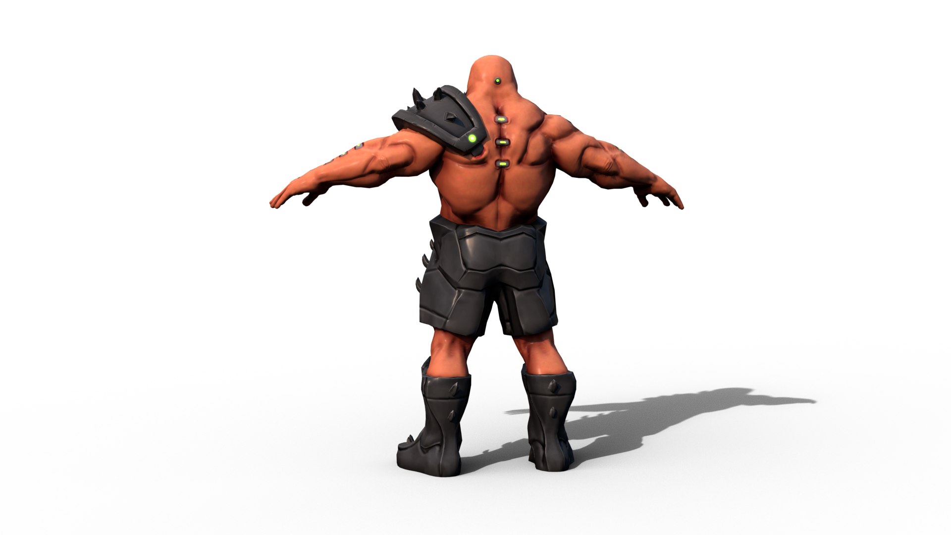 Character - Tank 3D Model - TurboSquid 1952011