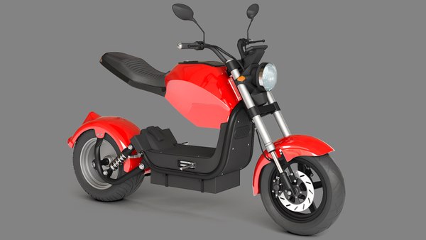3D scooter electro model - TurboSquid 1665797