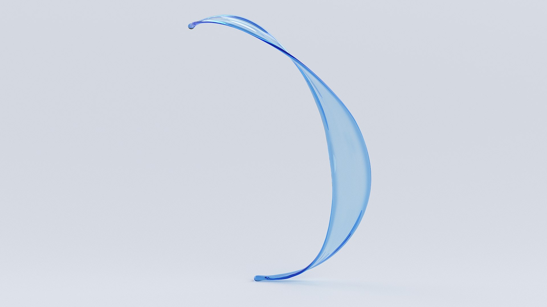 3D Elegant Curved Splash 02 Model - TurboSquid 2032246