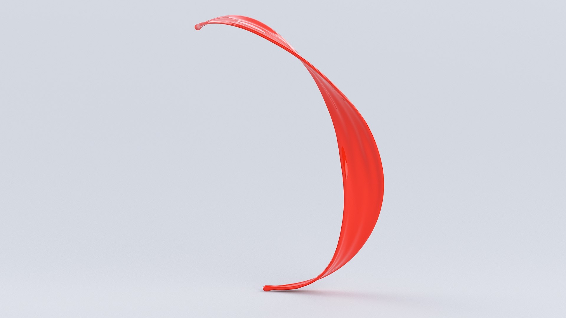 3D Elegant Curved Splash 02 Model - TurboSquid 2032246