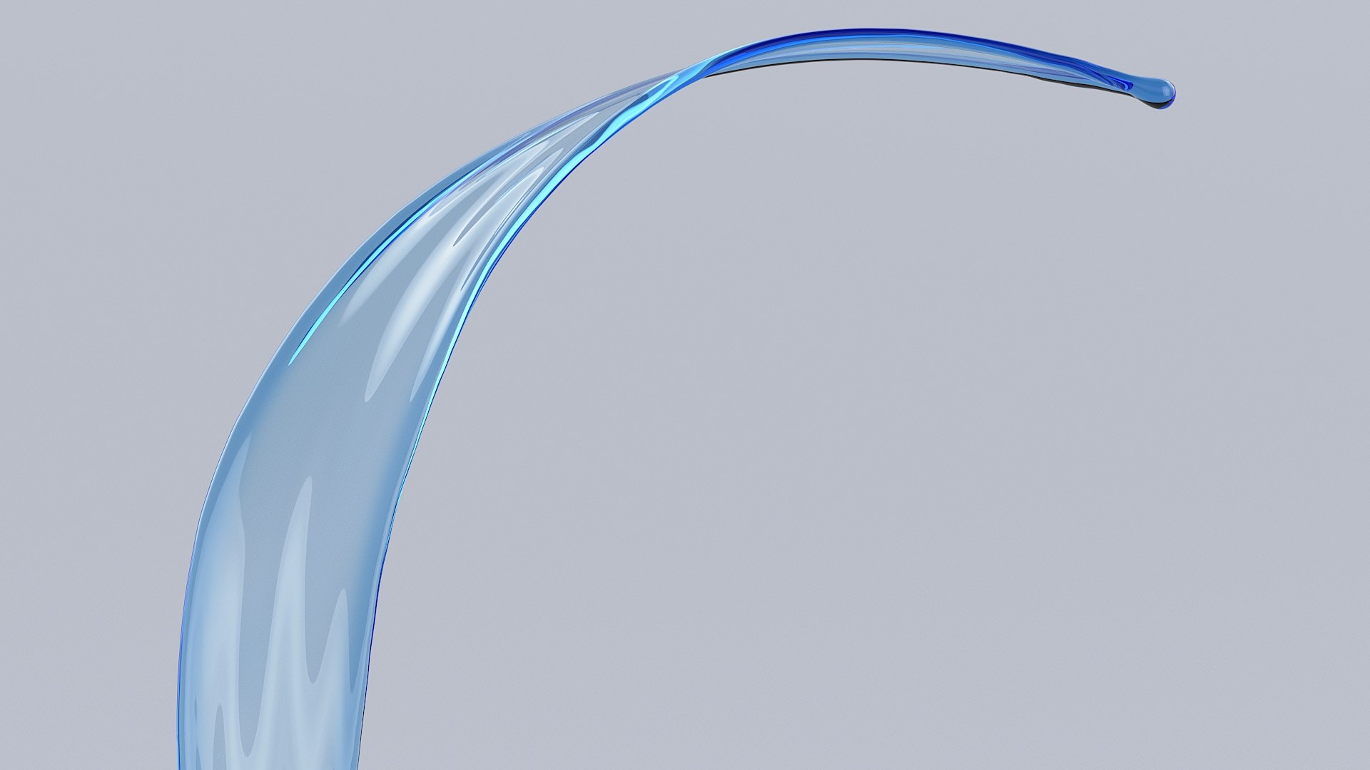 3D Elegant Curved Splash 02 Model - TurboSquid 2032246