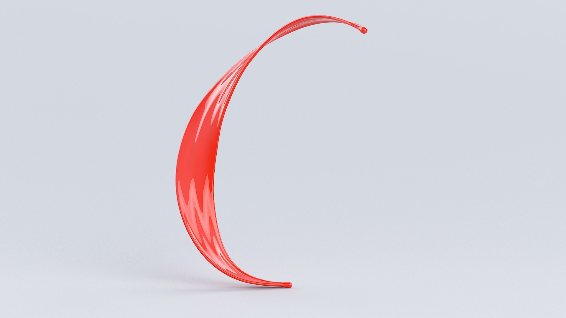 3D Elegant Curved Splash 02 Model - TurboSquid 2032246