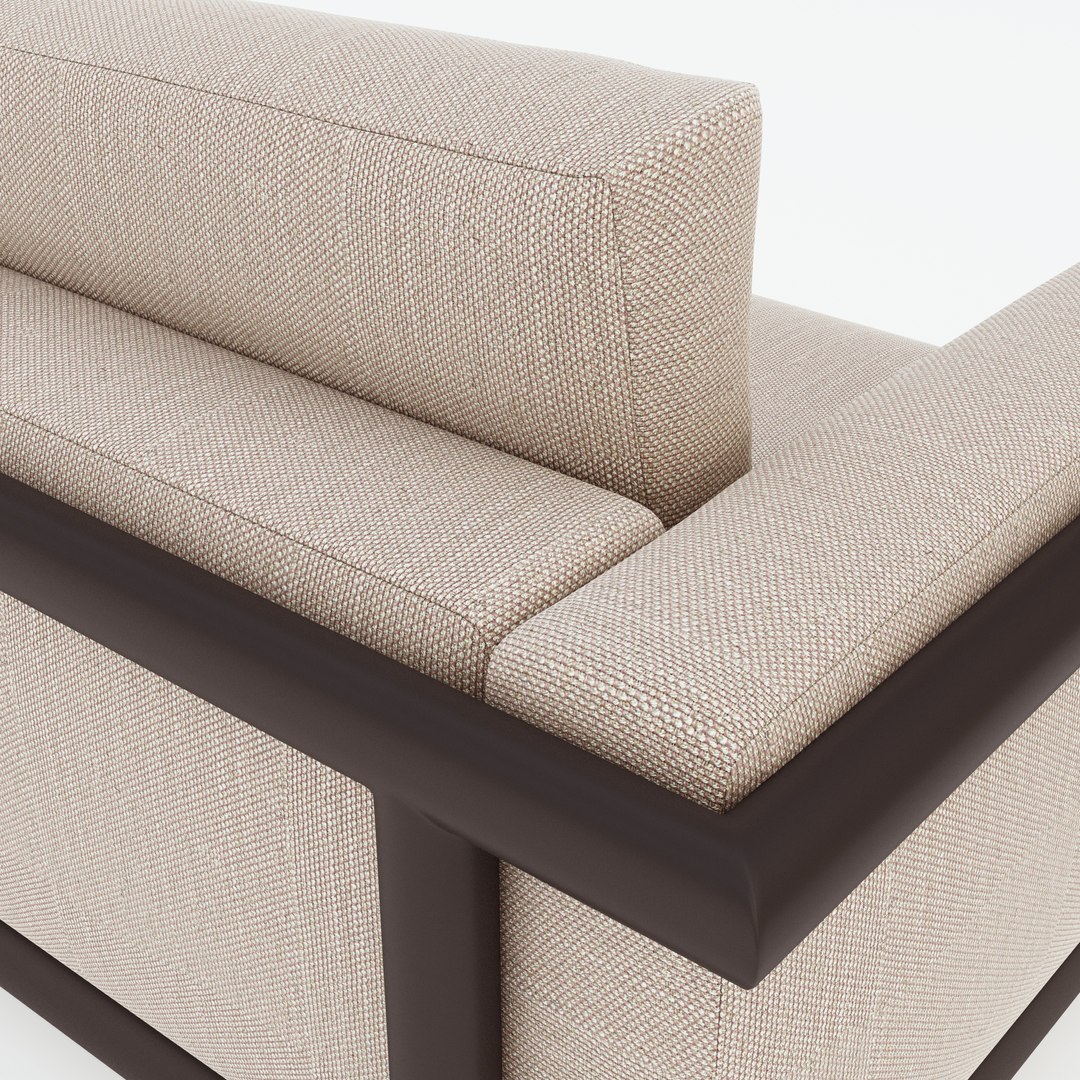 3D Cubist Minimalist Metal Tube Sofa - TurboSquid 2166140