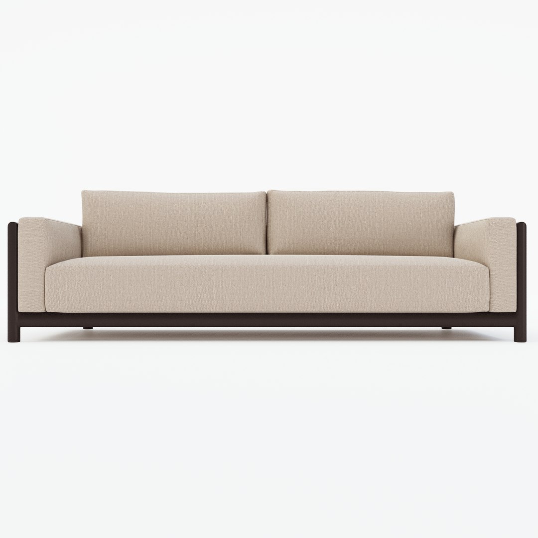 3D Cubist Minimalist Metal Tube Sofa - TurboSquid 2166140