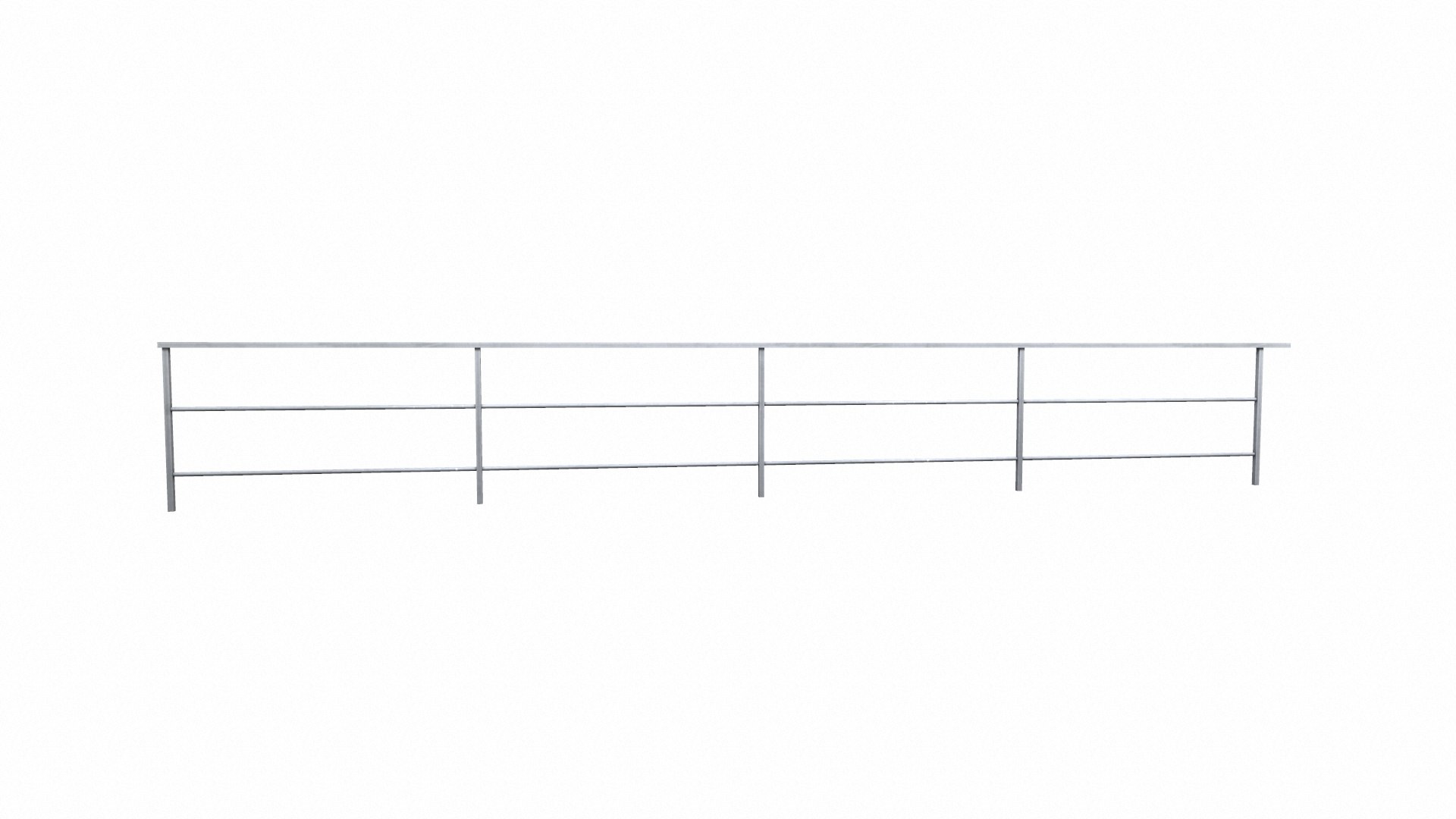 3D Railing - TurboSquid 2329344
