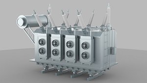 Electrical Transformer 3D Models for Download | TurboSquid