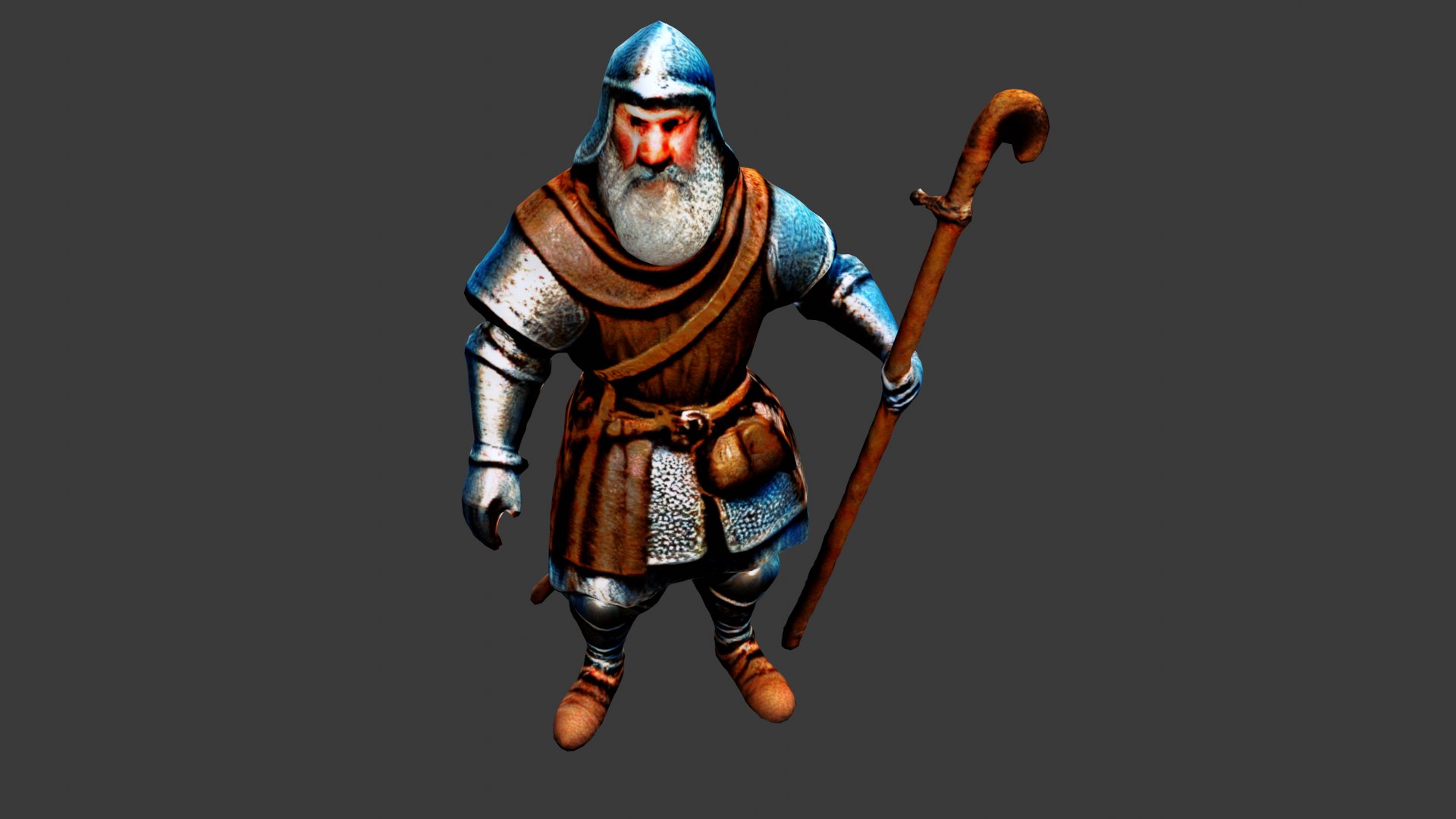 3D Blind Wizard Model - TurboSquid 2127429