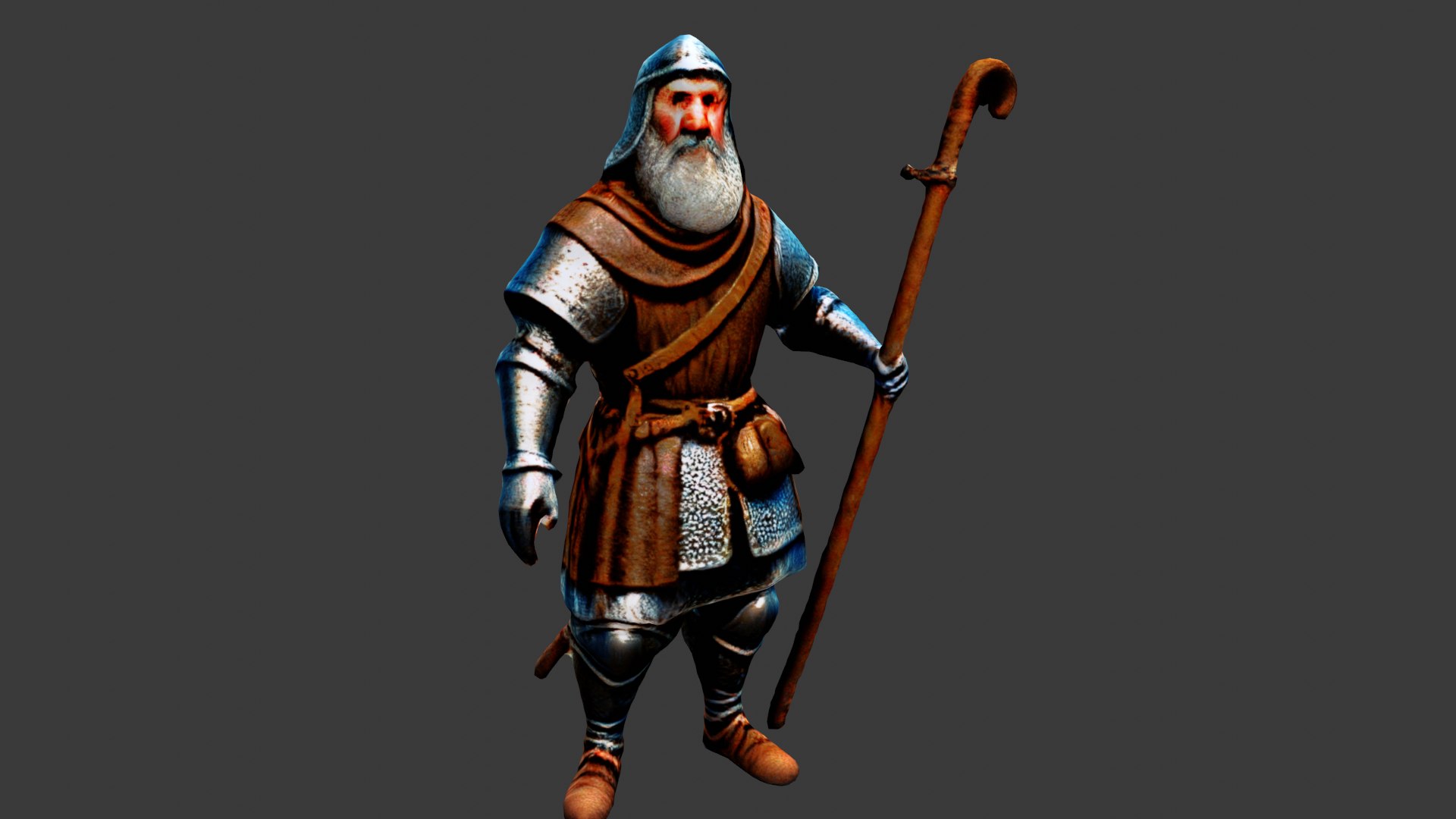 3D Blind Wizard Model - TurboSquid 2127429