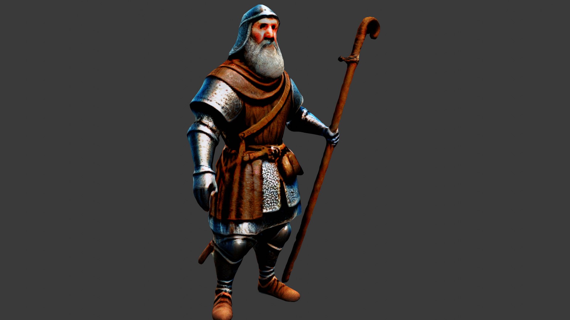 3D Blind Wizard Model - TurboSquid 2127429