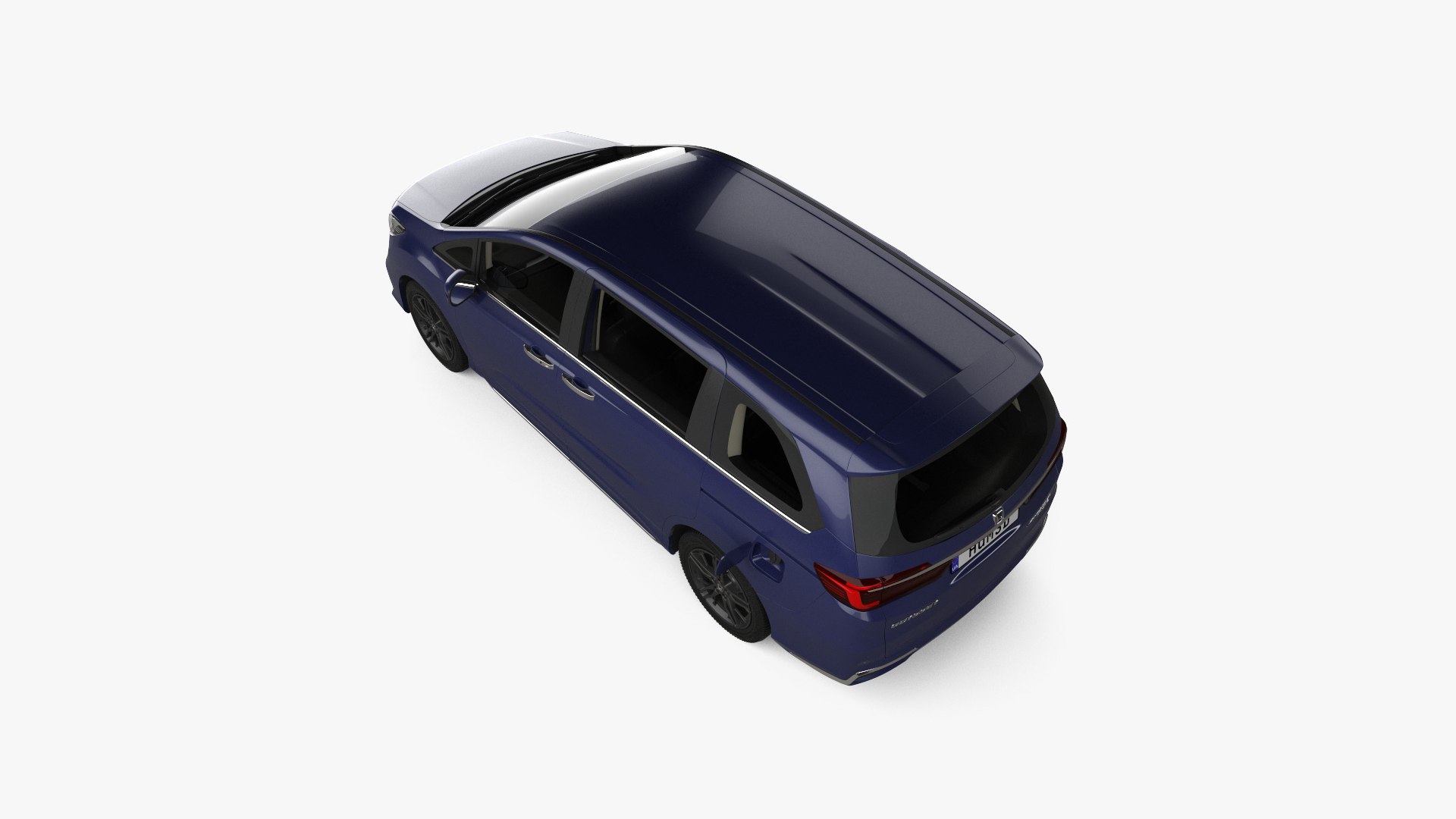 Honda Odyssey E-HEV Absolute EX With HQ Interior 2024 3D Model - TurboSquid 2193776