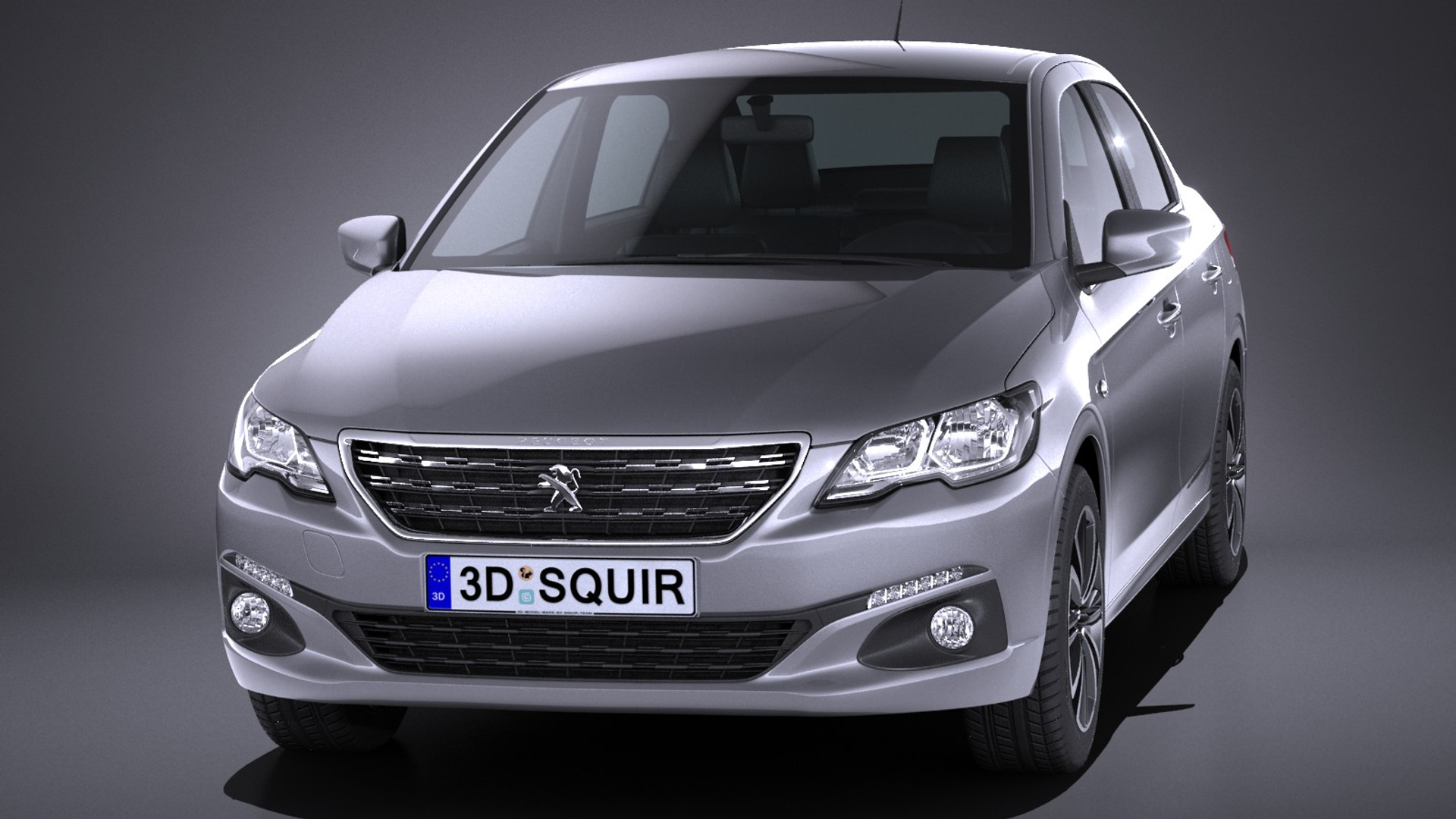 3d peugeot 301 2017