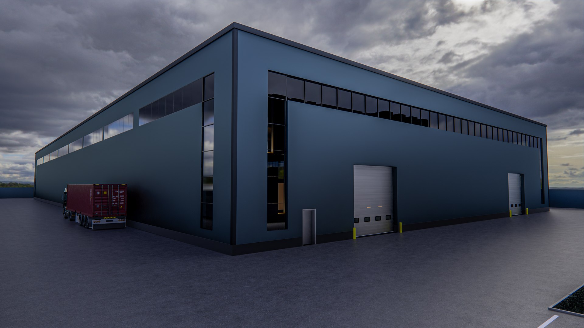 Warehouse Facade Design