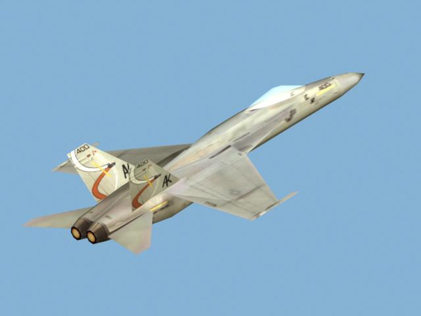 3d F18 Hornet