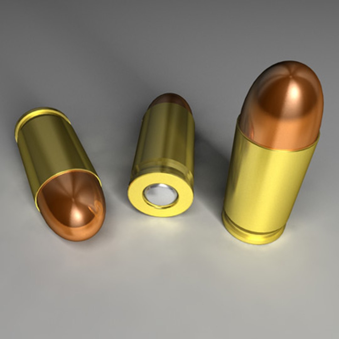 9mm Bullet C4d Free