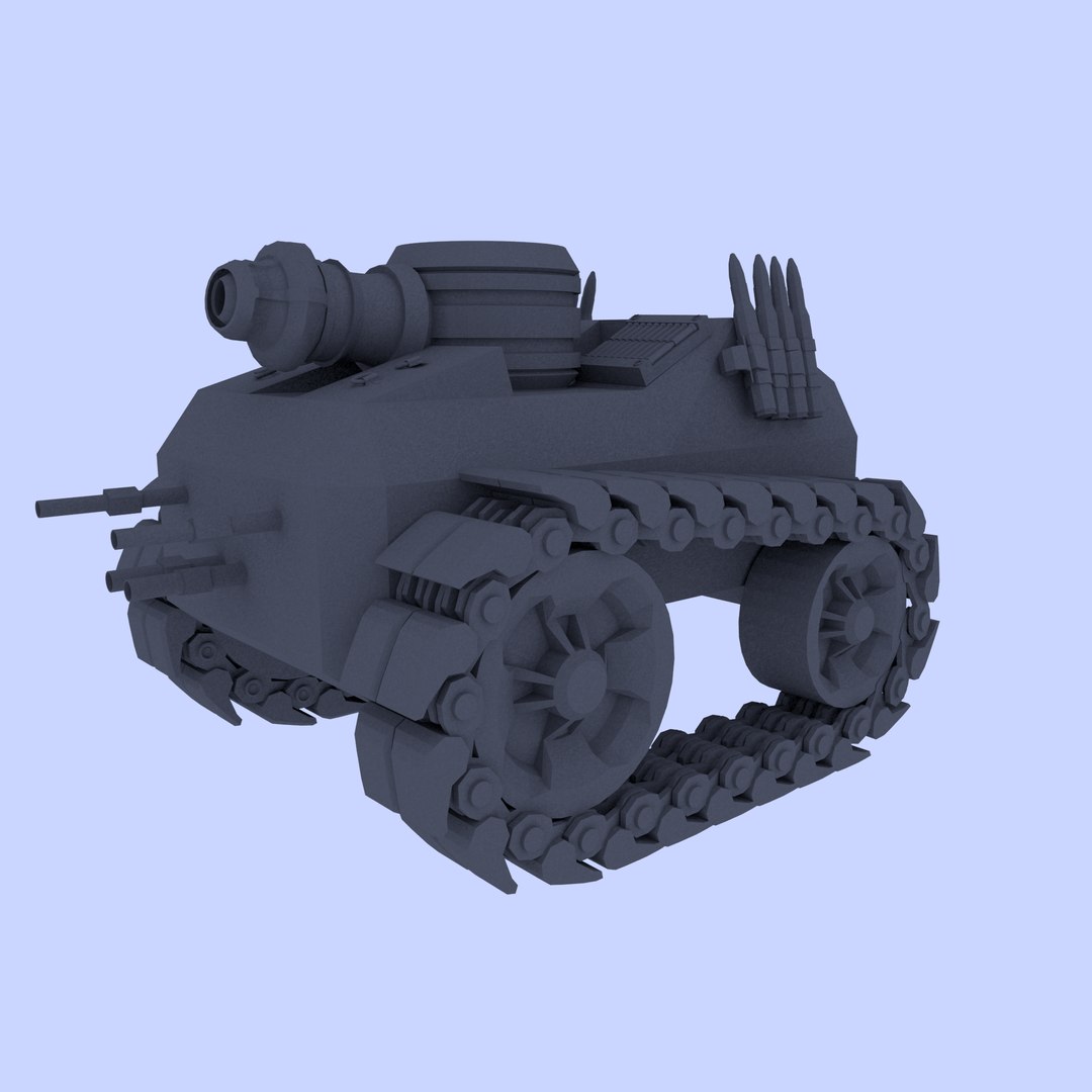 2 Tank 3D | 1148701 | TurboSquid