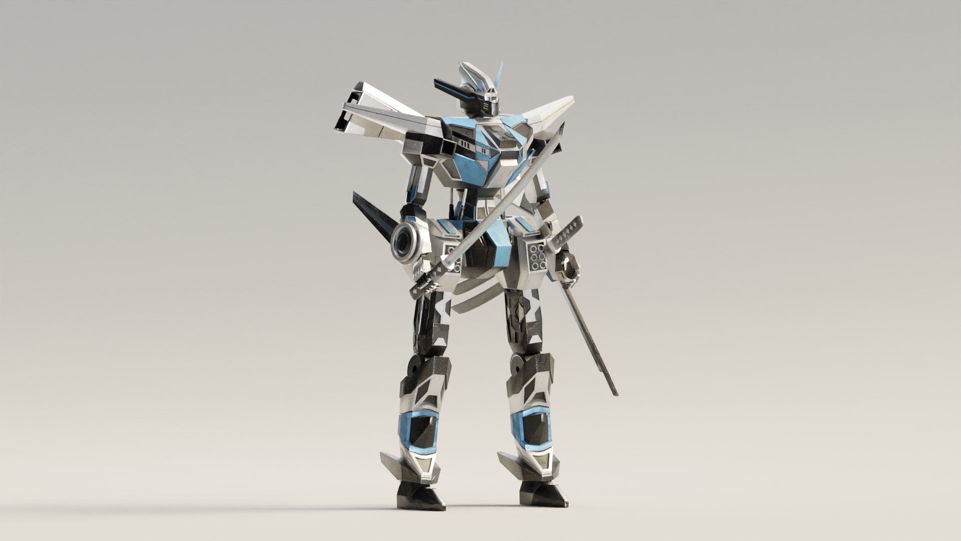 Mecha Riven 3D Model - TurboSquid 2066848