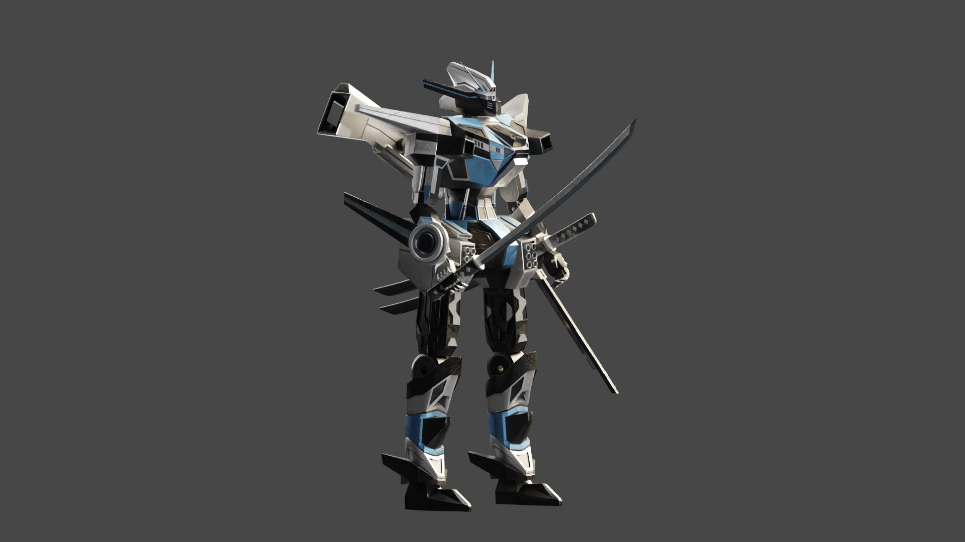 Mecha Riven 3D Model - TurboSquid 2066848