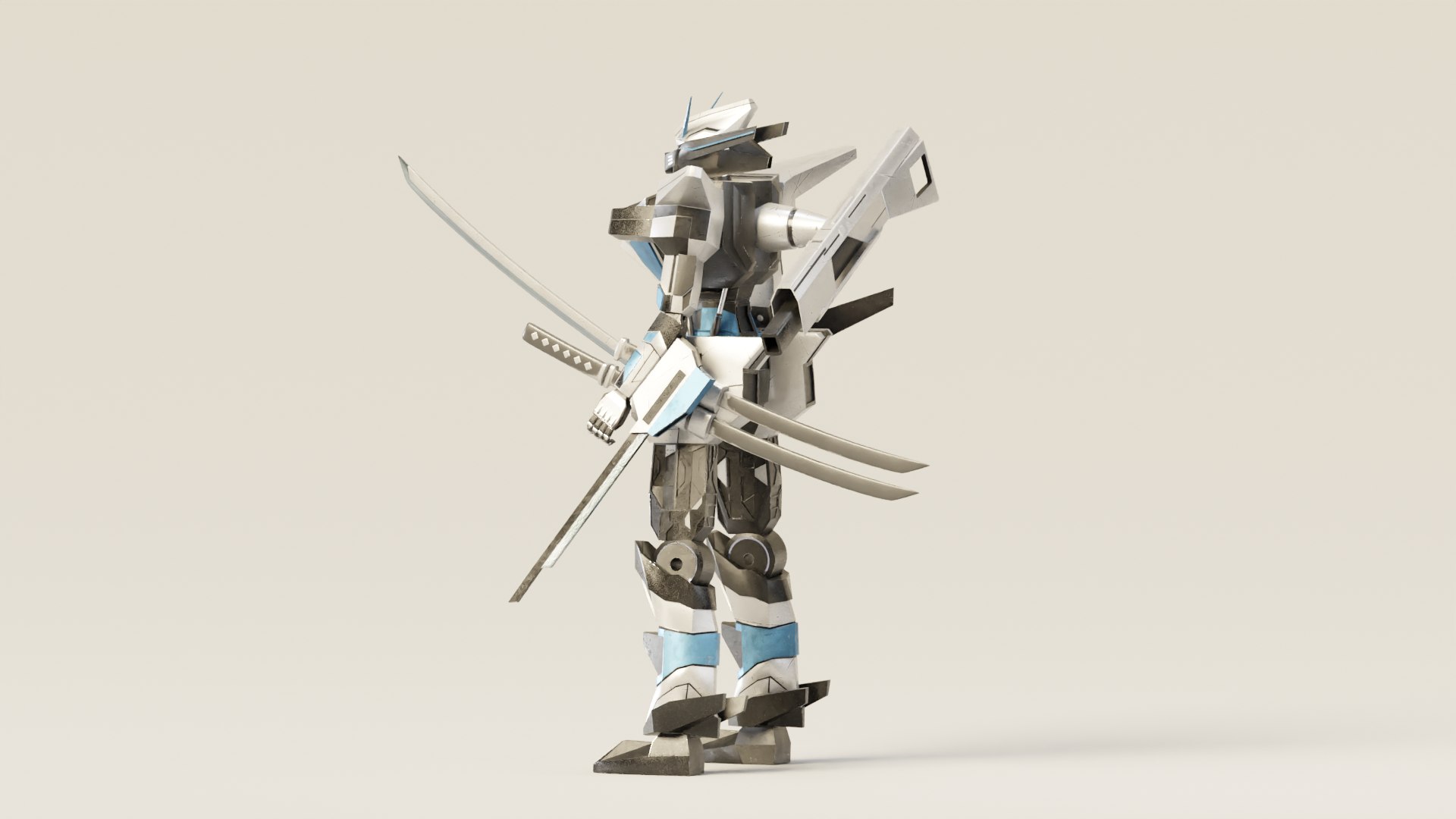 Mecha Riven 3D Model - TurboSquid 2066848