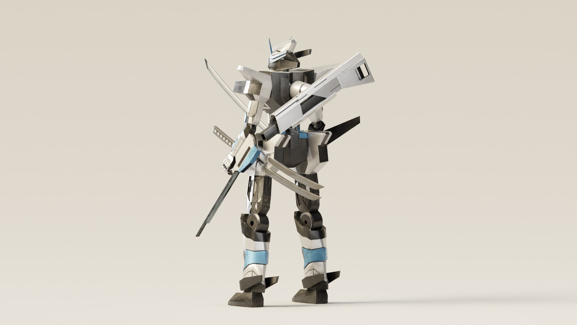 Mecha Riven 3D model - TurboSquid 2066848