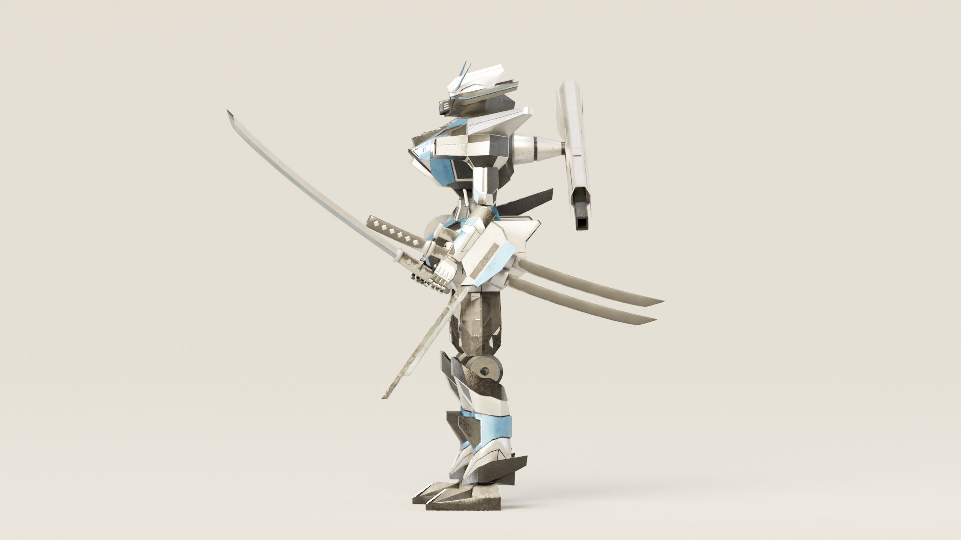 Mecha Riven 3D Model - TurboSquid 2066848