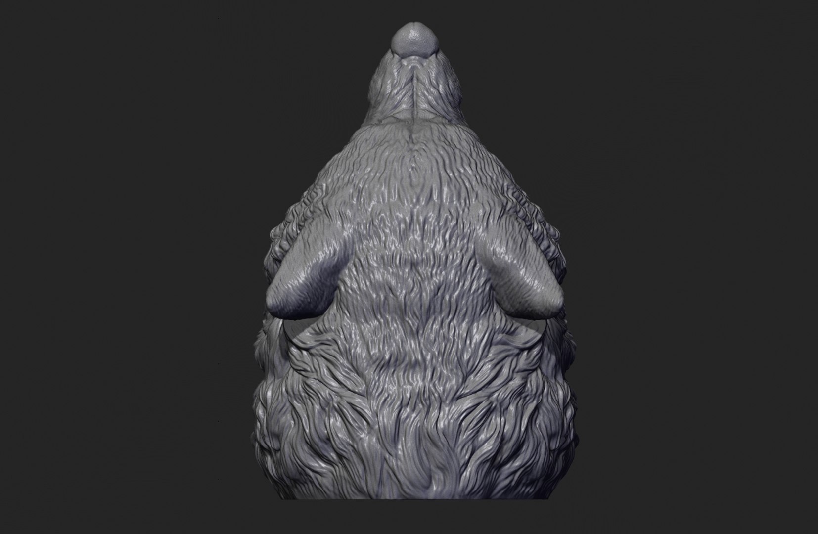 3D Model Wolf Face Head - TurboSquid 1765578