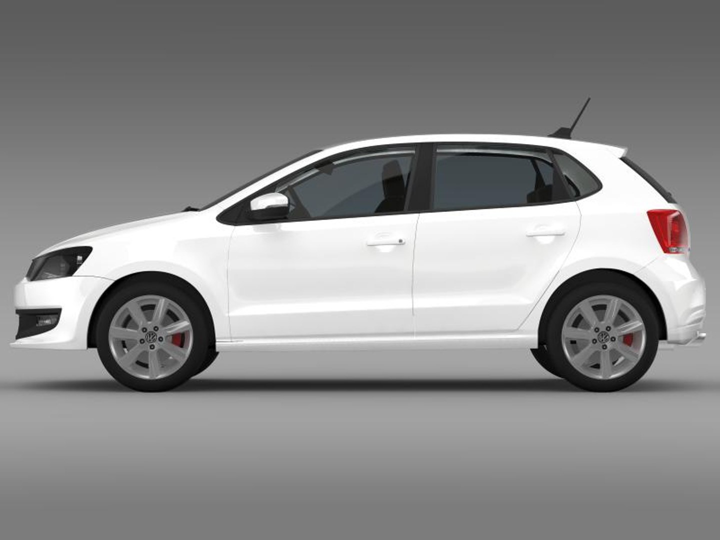 3d volkswagen polo