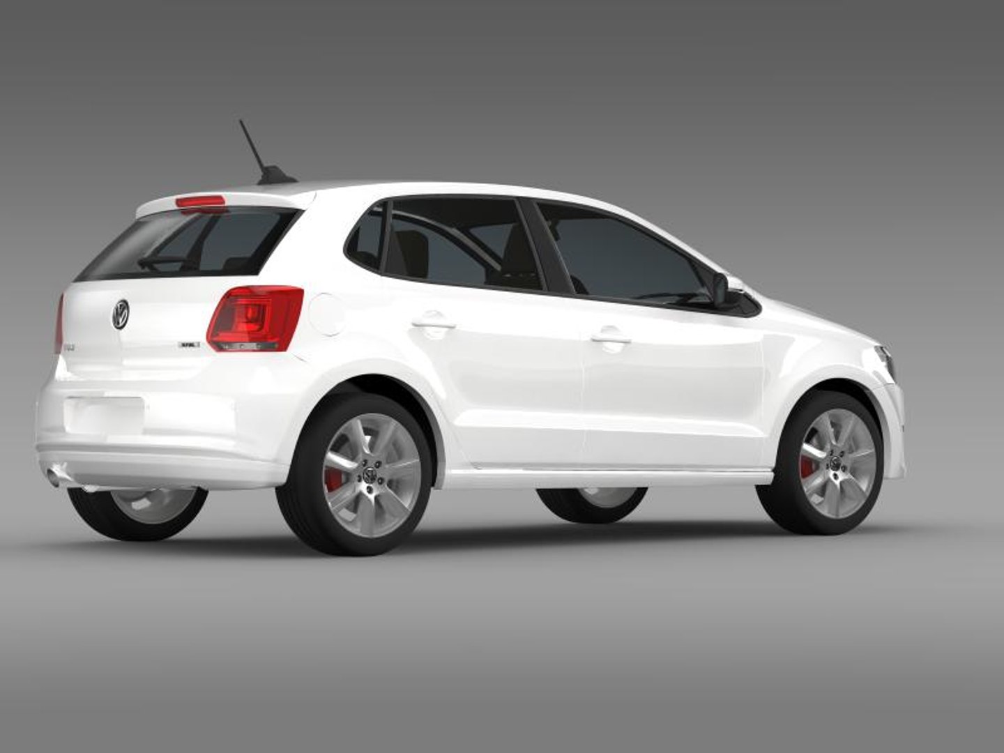 3d volkswagen polo