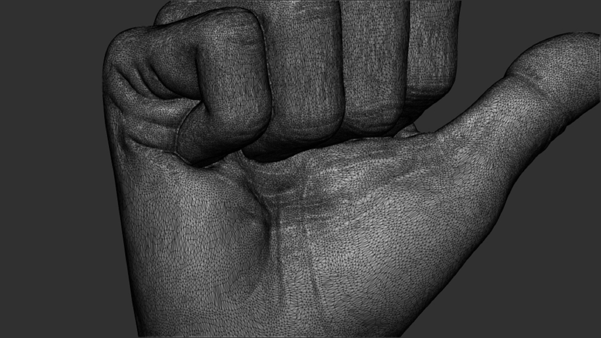 3D Thumbs Up - TurboSquid 1729141