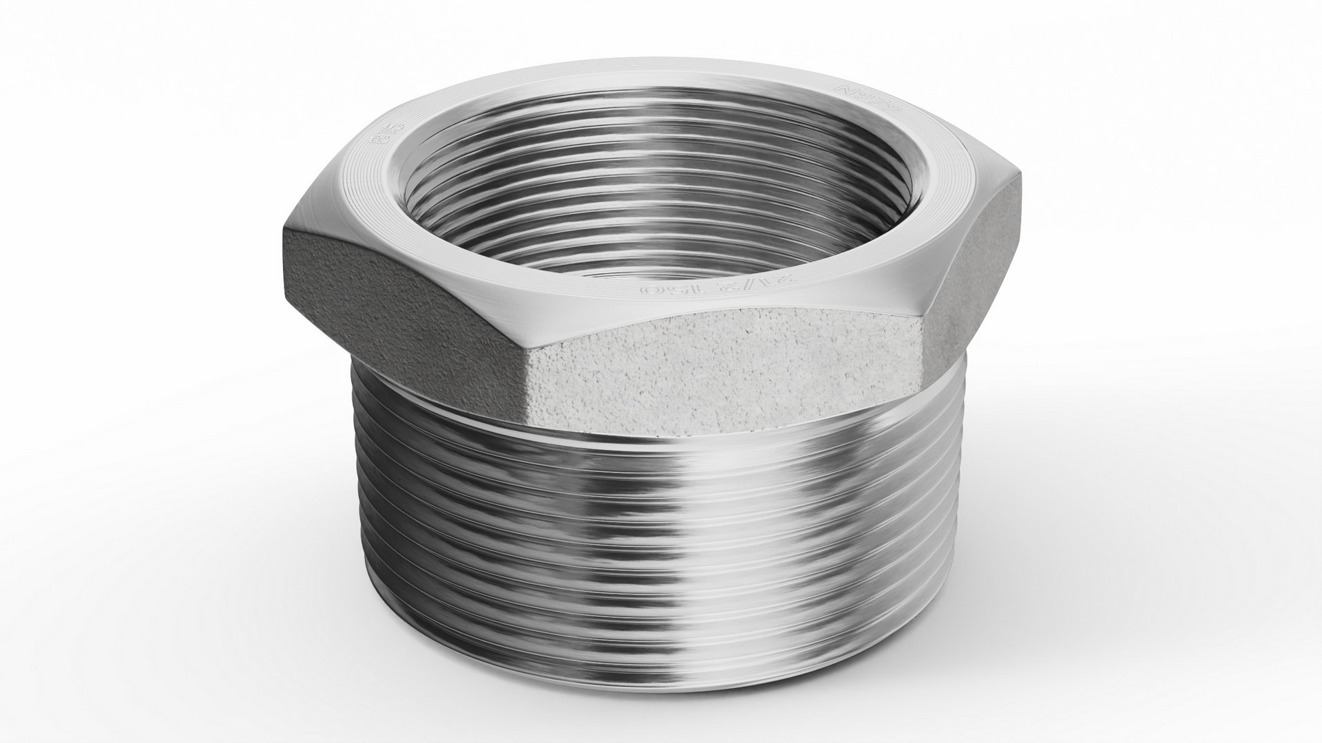 Fitting Bushing SS304 3D Model - TurboSquid 1929649