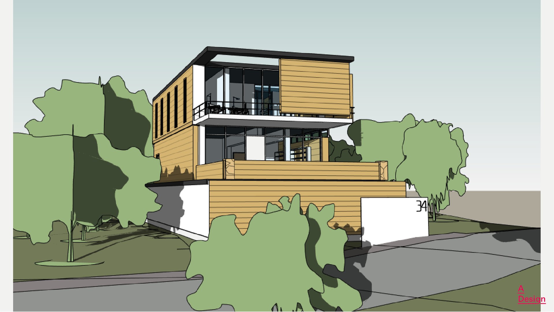 Small Modern - Revit 3D Model 3D Model - TurboSquid 2017828