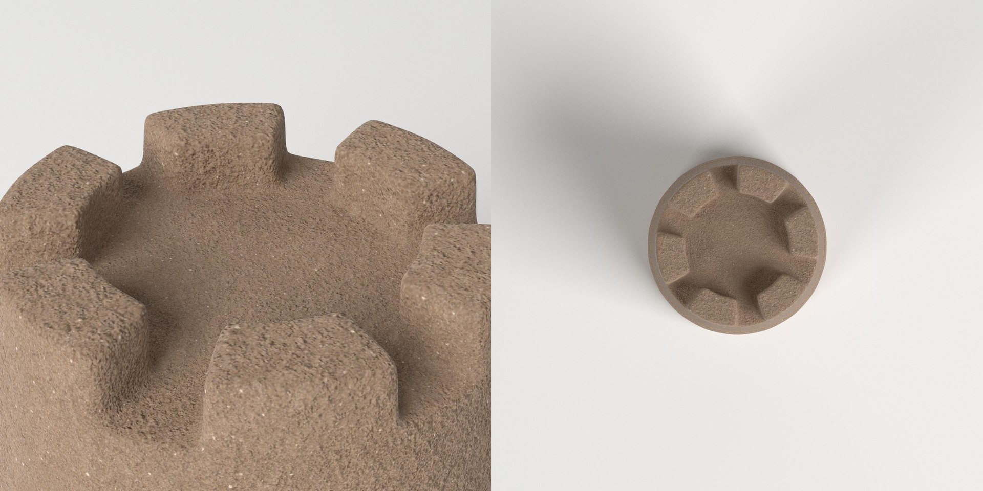 Beach Sand Tower 3D Model - TurboSquid 1380448