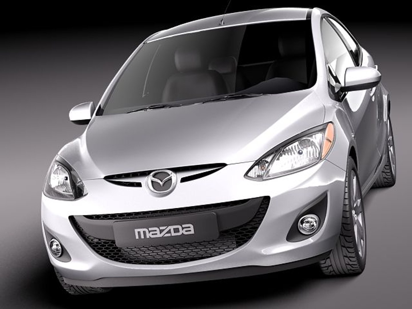 3d Mazda 2 2011