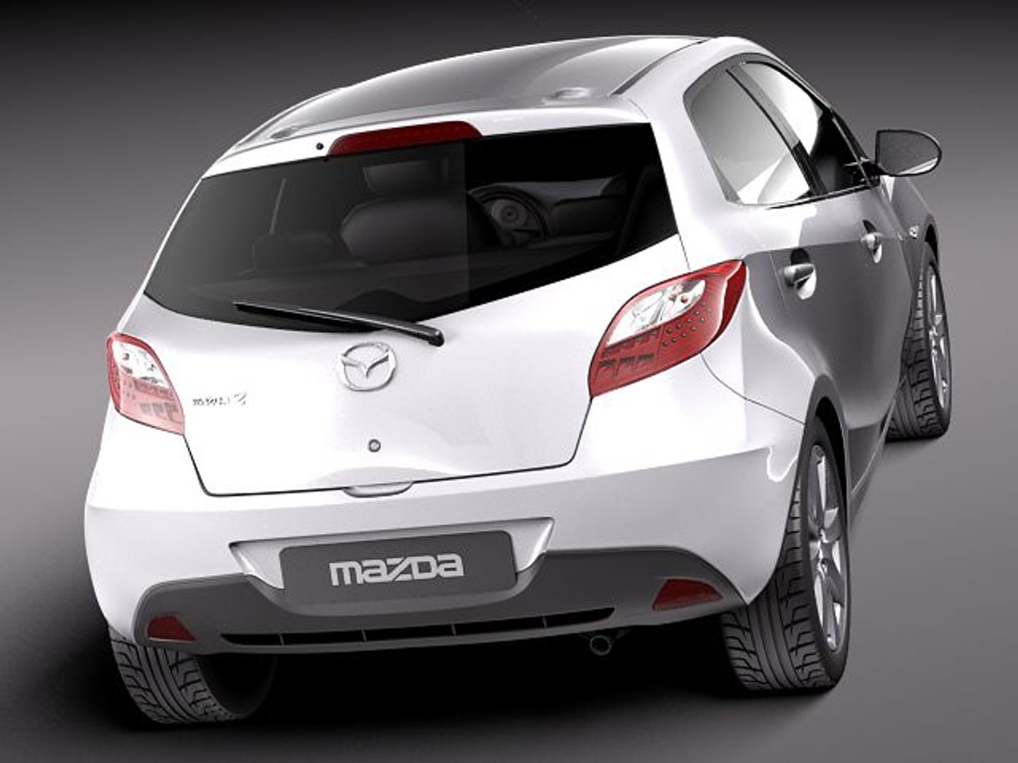 3d Mazda 2 2011