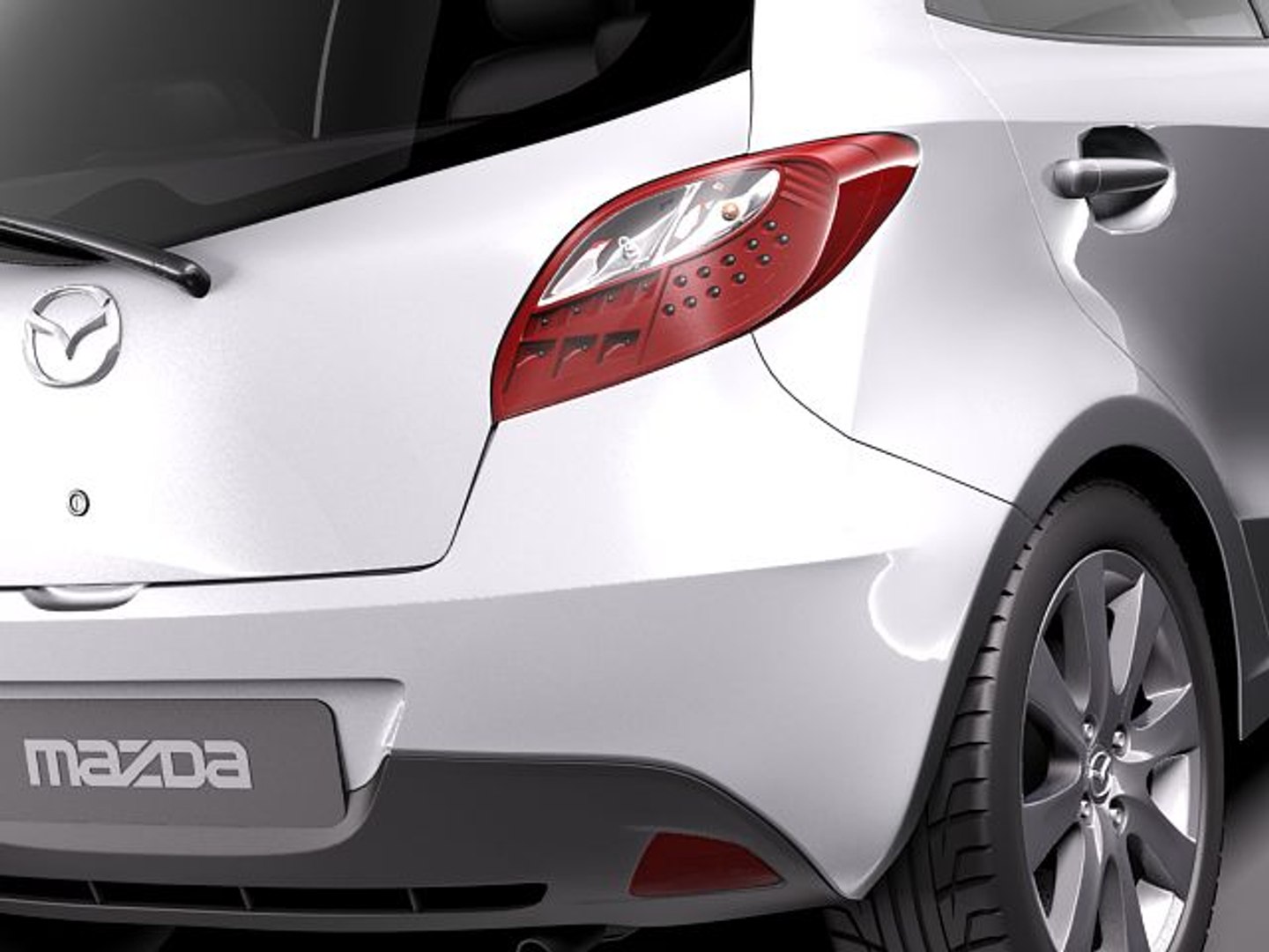 3d Mazda 2 2011