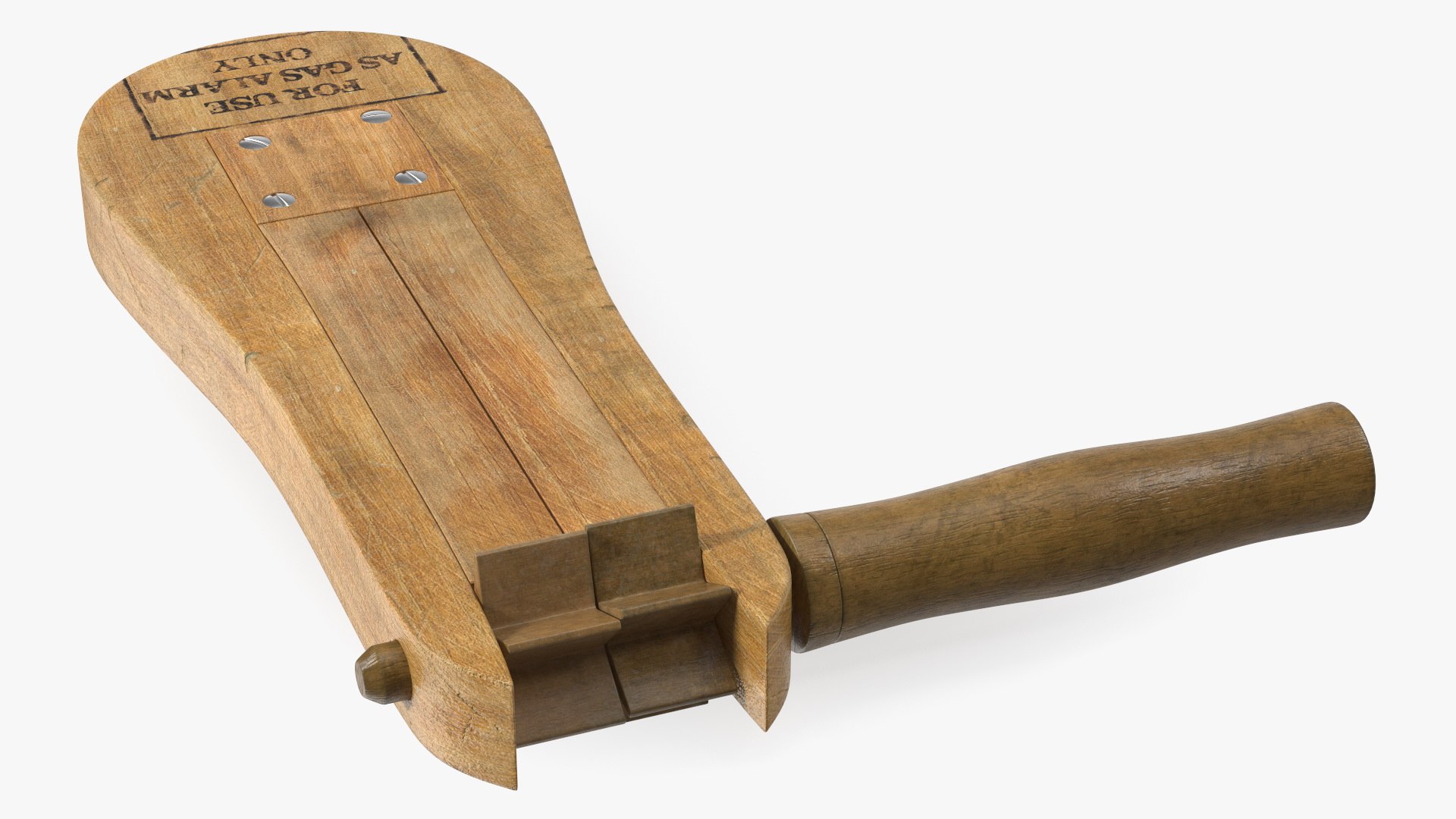 Retro Fire Rattle Alarm 3D Model - TurboSquid 2028936